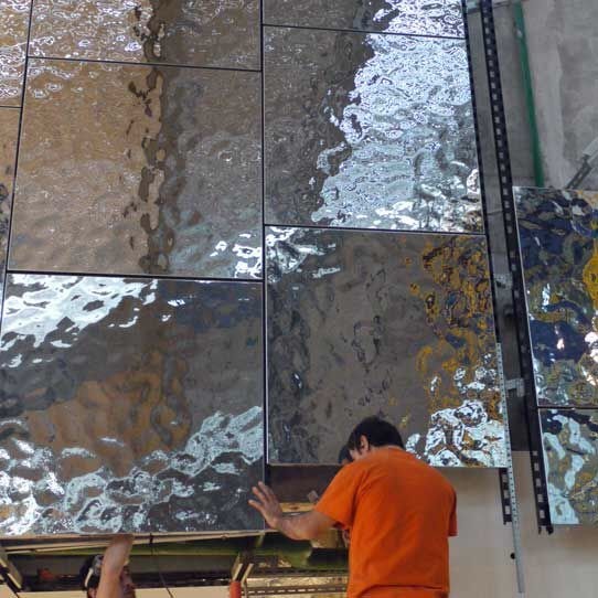 2019 Rimex Double Stone Supplier Water Ripple Pattern 1219*2438 ...