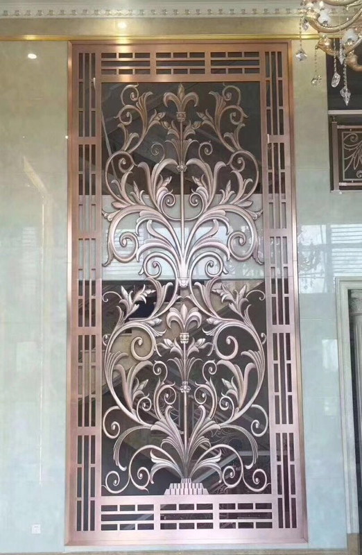 CNC Laser Cutting Perforated Aluminum Screen Decorative Metal ...