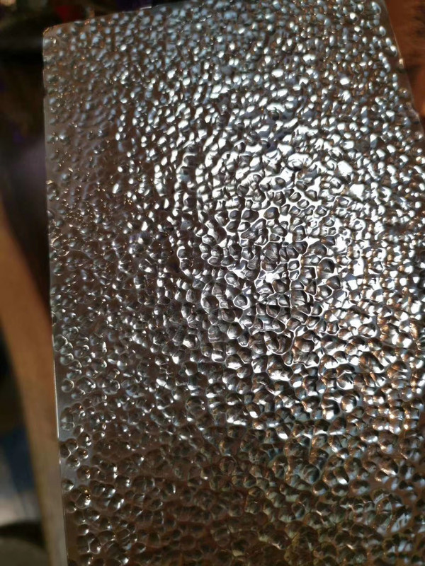 Custom Made 304 316l Hammered Pattern Stainless Steel Sheets For Villa ...